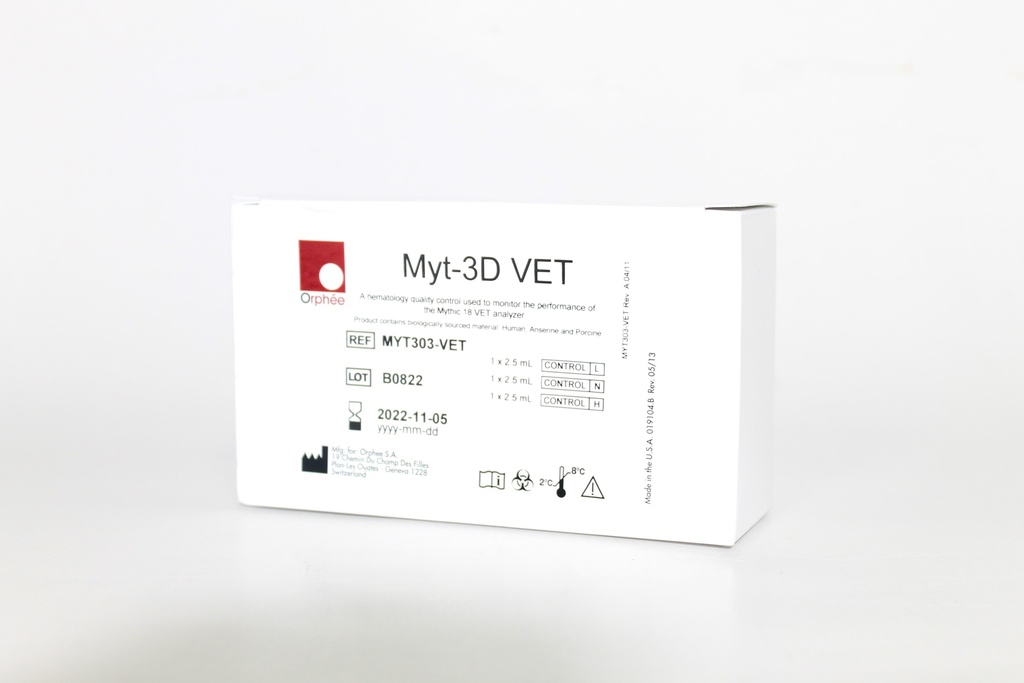Control Trinivel Myt-3D Mythic 18 Vet. Orphee (Suiza). | Labcare de ...