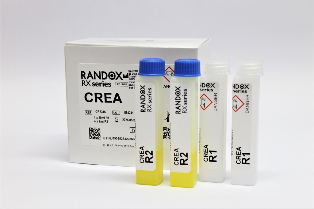 Reactivo Creatinina. (Jaffe Liquido) Randox (UK). | Labcare de Colombia ...
