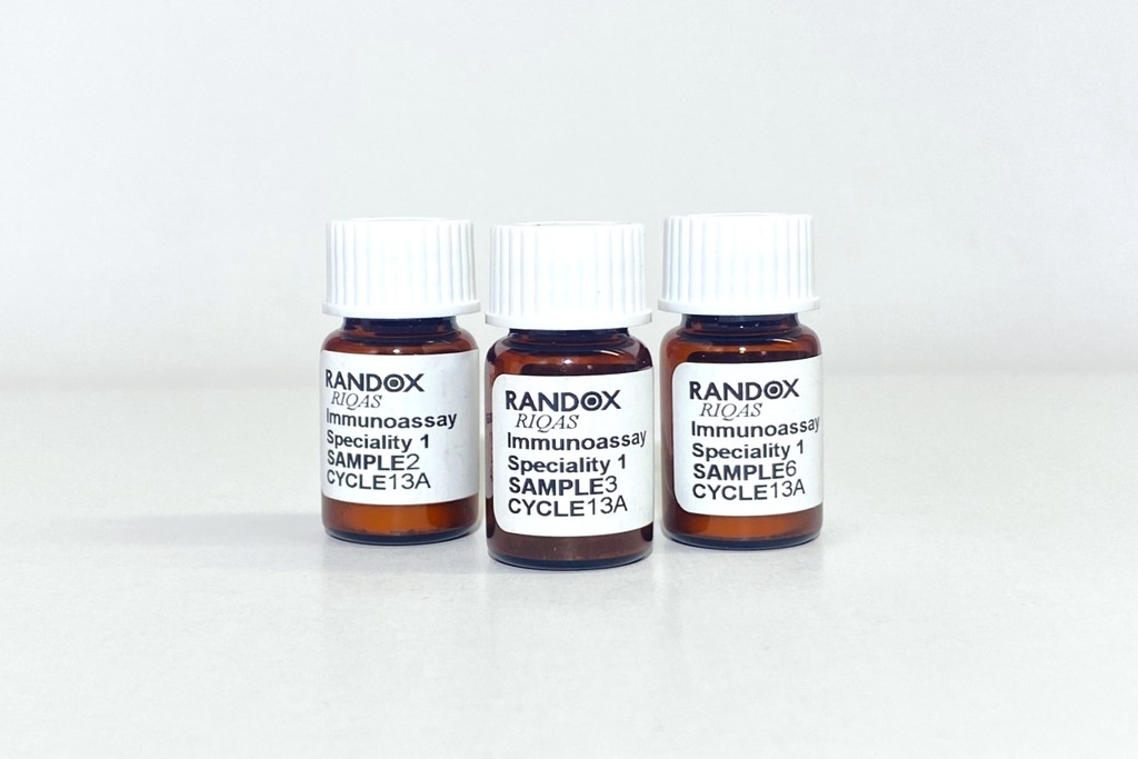 Control de Calidad Externo RIQAS Inmunoensayo Especialidad 1. 10 ...