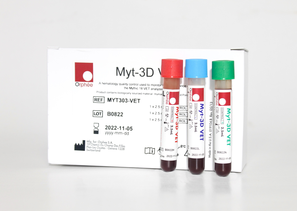 Control Trinivel Myt-3D Mythic 18 Vet. Orphee (Suiza). | Labcare de ...