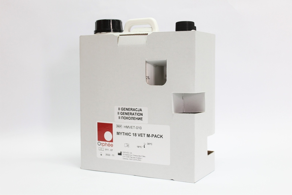 Mythic 18 Vet M-Pack . Orphee (Suiza). | Labcare de Colombia S.A.S