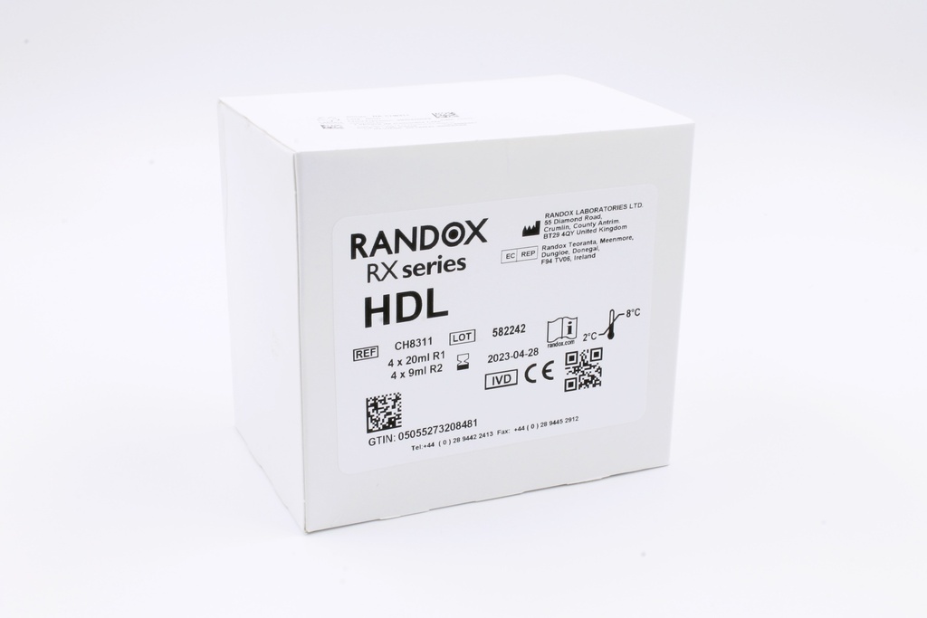 Reactivo HDL-Colesterol. Randox (UK). | Labcare de Colombia S.A.S