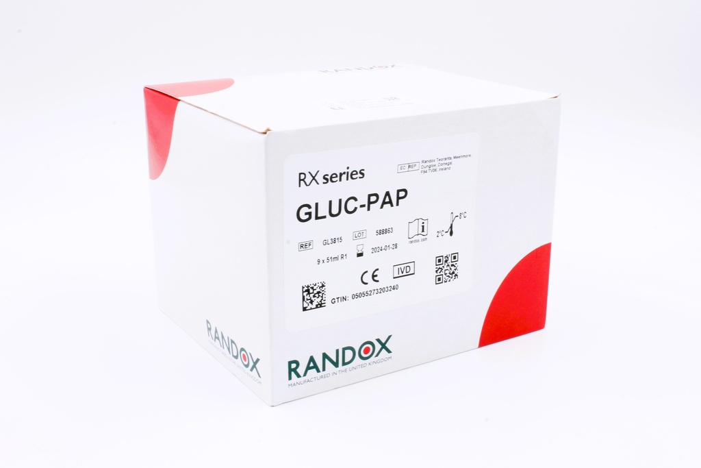Reactivo para Glucosa Rx (Liquida) GOD-PAP. Randox (UK). | Labcare de ...
