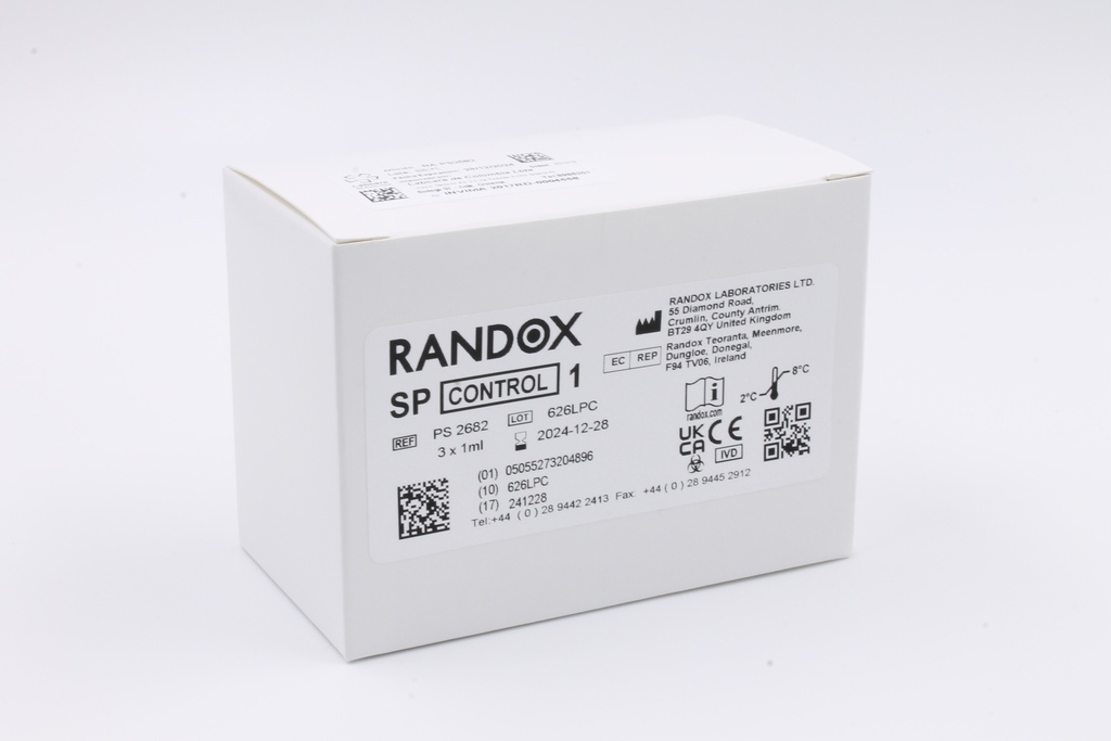Control Proteínas Específicas Nivel 1 (Líquido). Randox (UK). | Labcare ...