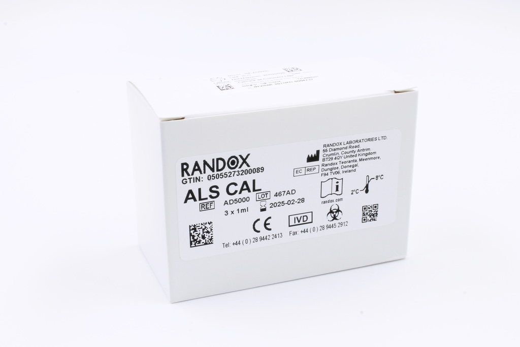 Calibrador Aldolasa. Randox (UK). | Labcare de Colombia S.A.S